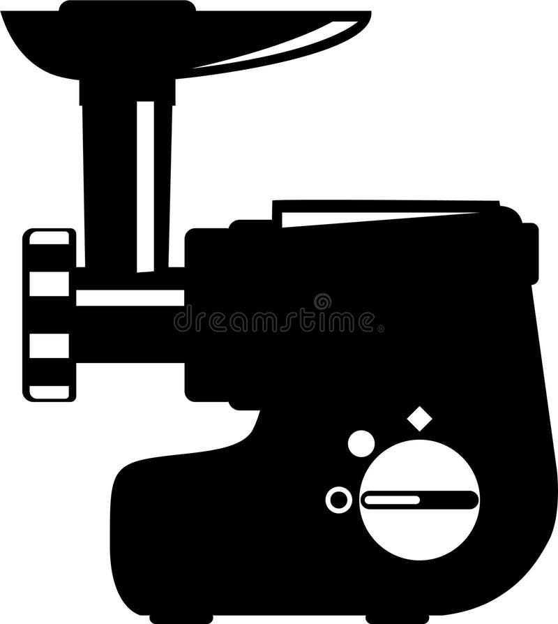 Electric Meat Grinder Icon in Flat Style. Vector Illustration Stock ... Electric Meat Grinder Icon in Flat Style. Vector Illustration Stock ...