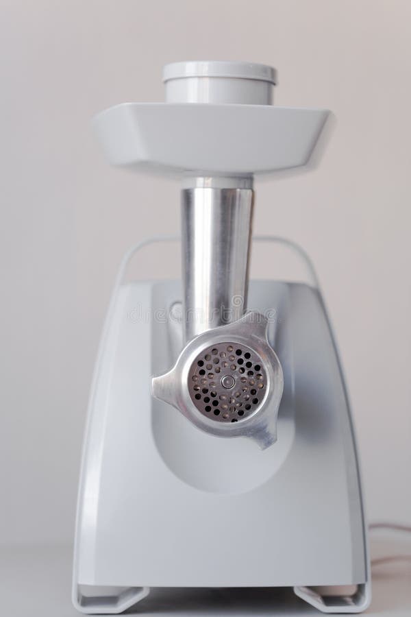 Electric Meat Grinder is on the Table Stock Image - Image of fresh ...