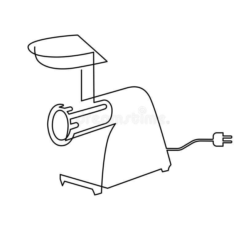 Electric Meat Grinder, an Electric Tool for Chopping Meat and Making ...