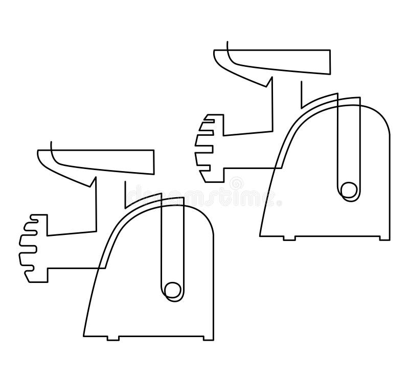 Electric Meat Grinder, an Electric Tool for Chopping Meat and Making ...