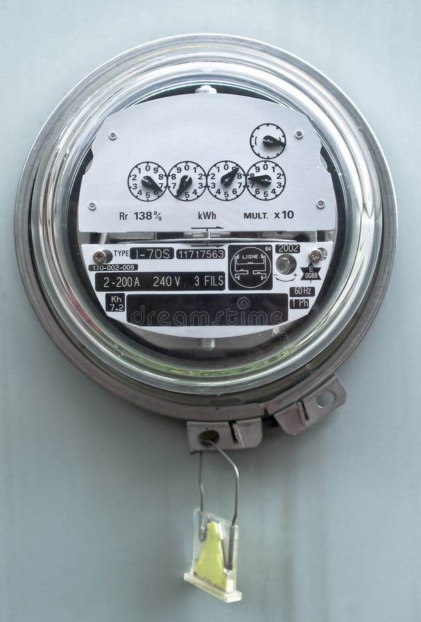 Electric meter stock image. Image of power, meter, counter - 11241027