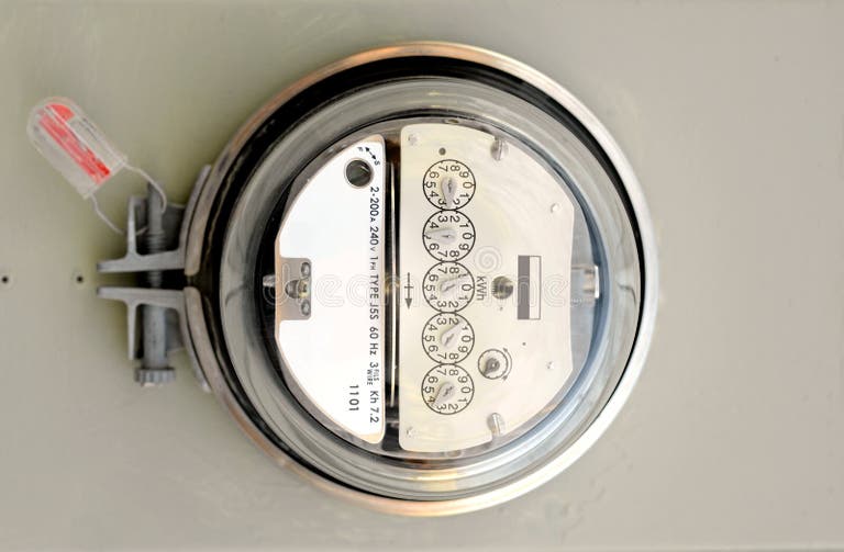 Electric Meter Mounted House Stock Photos - Free & Royalty-Free Stock ...