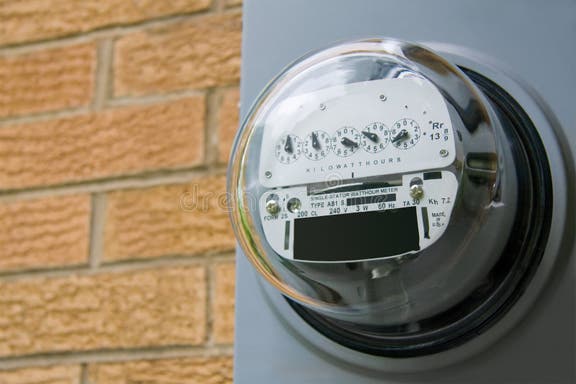 Electric Meter stock photo. Image of meter, structure - 9319190