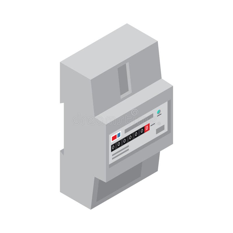 Electric Meter 3d Icon Stock Illustrations – 1,340 Electric Meter 3d ...