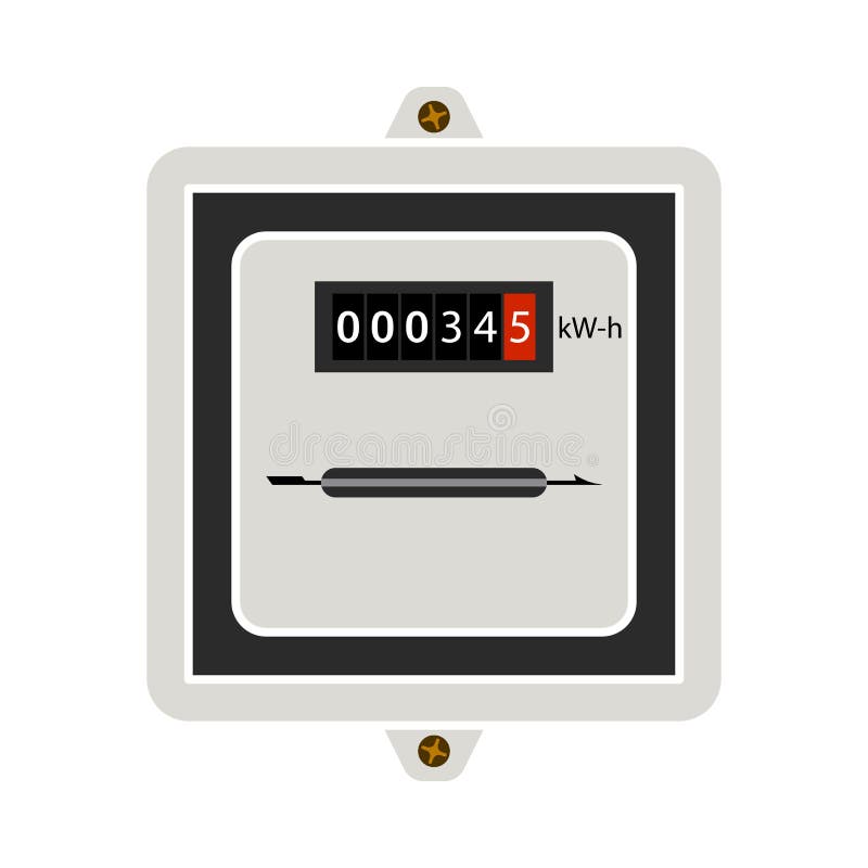 Electric Meter Icon. Monochrome Style Design From Measurement Icon ...