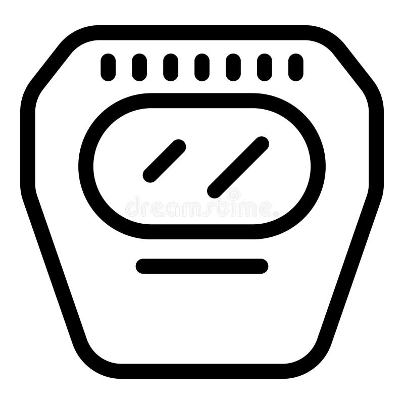 Electric Meter Measuring Power Consumption in Smart Home Stock Vector ...