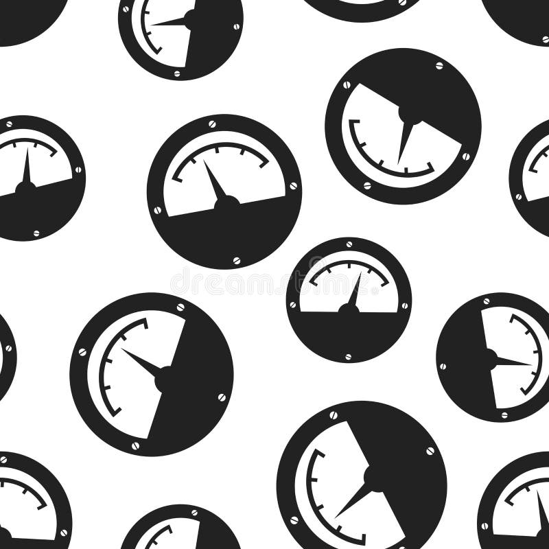 Electric Meter Icon. Business Concept Power Meter Pictogram Stock ...