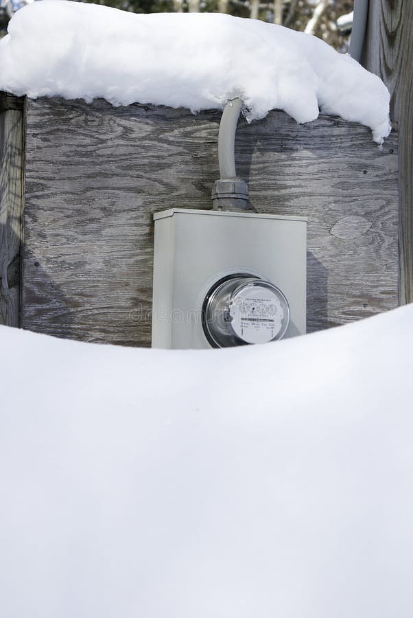 Electric meter box stock image. Image of bill, spin, measure - 17689193