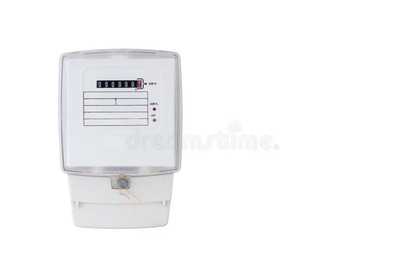 The electric meter stock photo. Image of production, energy - 78188674
