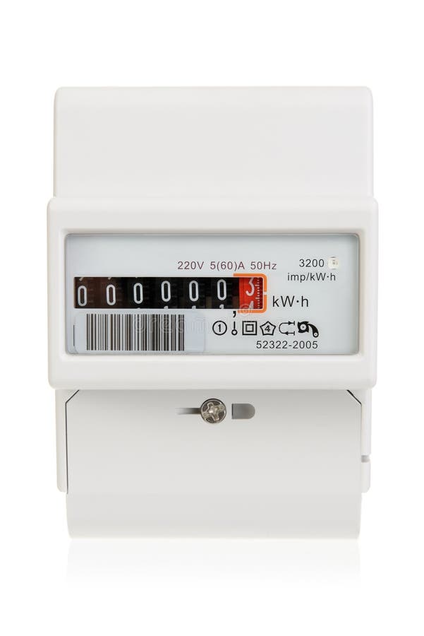 Electric meter stock photo. Image of electrical, fuel - 48094104