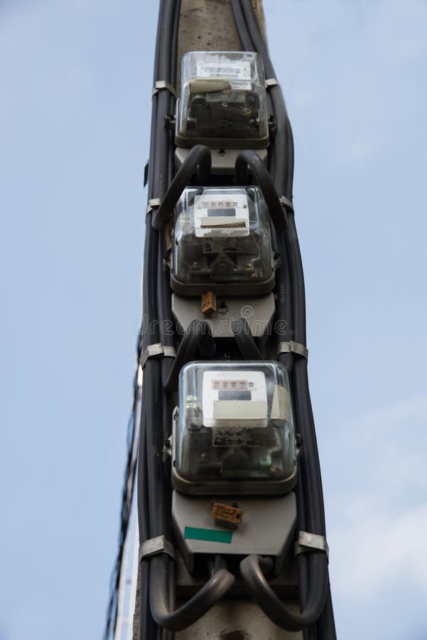 Electric meters stock image. Image of guages, meter, frame - 63035757