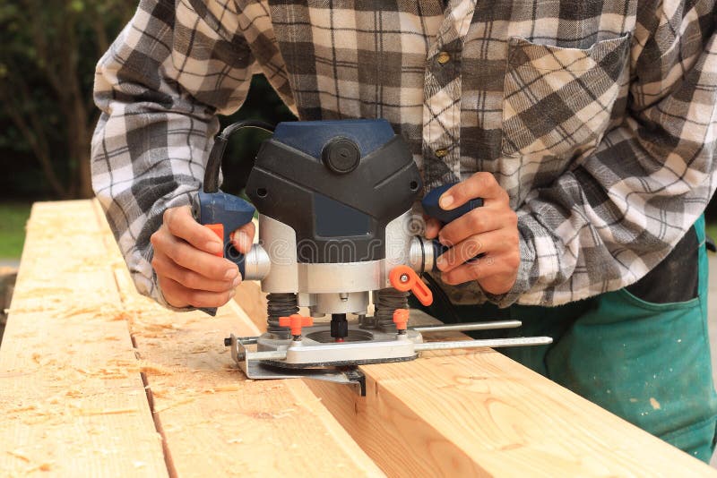 Electric milling machine stock image. Image of gray, craft - 45240223