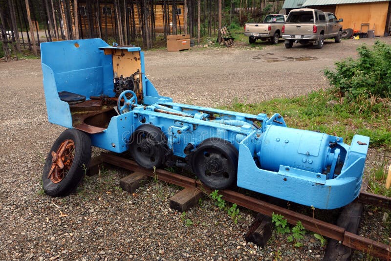 An Electric Mining Locomotive at Jade City Editorial Stock Photo ...
