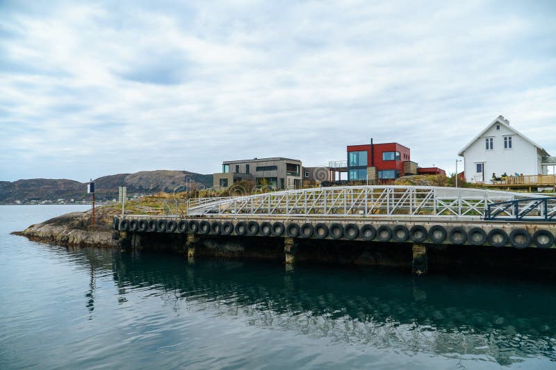 Electric Mobile Pedestrian Bridge Over Water Editorial Stock Image ...