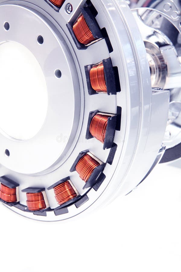 Modern electric motor stock photo. Image of machine, environment - 24072672