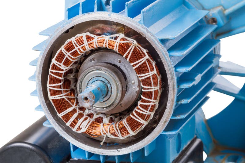 Electric Motor in a Laboratory Stock Image - Image of physical, motor ...