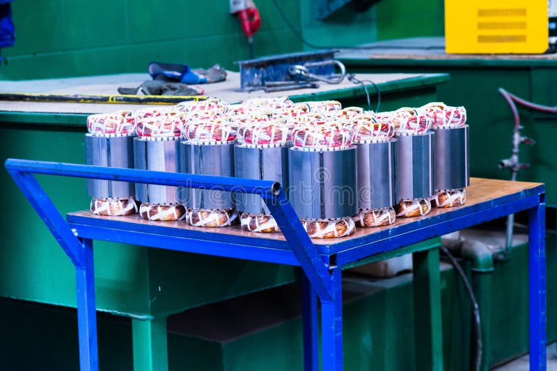 Electric motor copper stock photo. Image of macro, electrical - 64513328