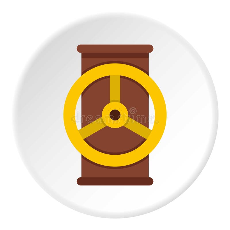 Electric motor icon circle stock vector. Illustration of manufacturing ...