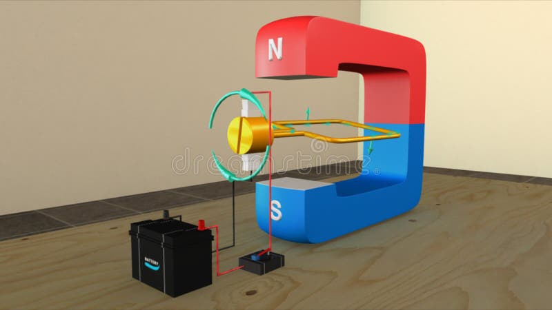 Electric Motor Animation