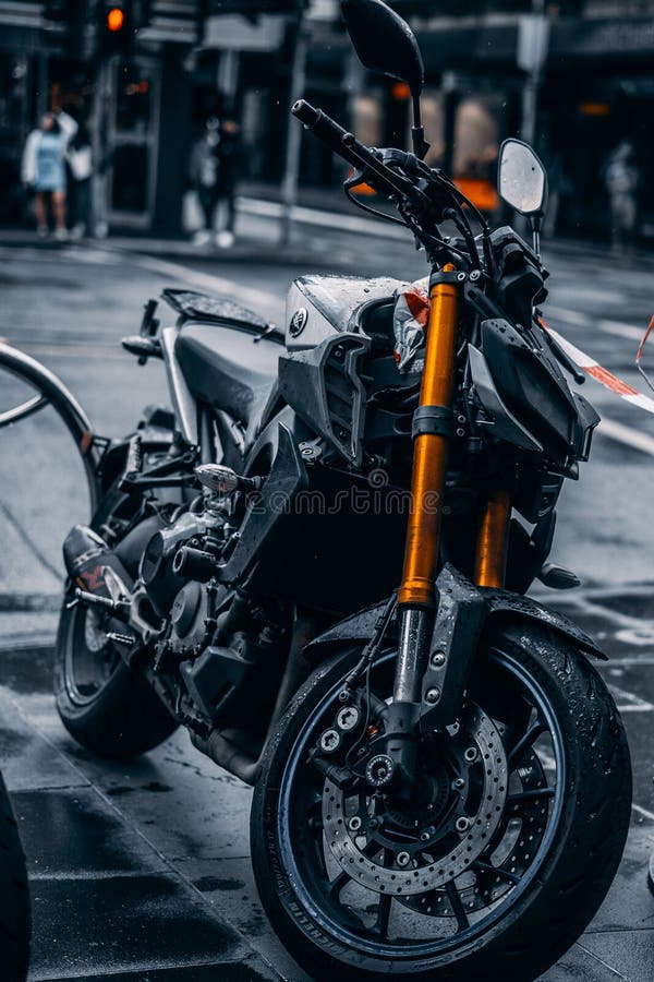 Electric Motor Parked on the Street Editorial Photo - Image of vehicle ...