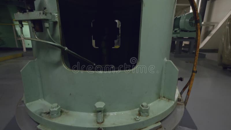 Electric Motor with Pump on Deck in Engine Room. Stock Video - Video of ...