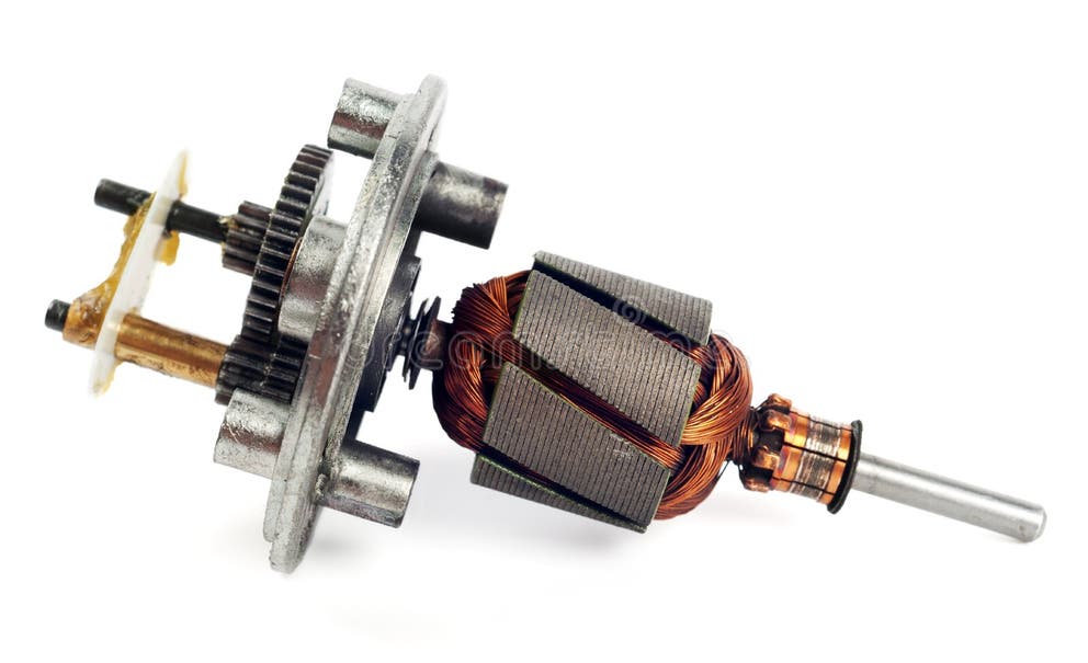 Electric motor rotor stock photo. Image of abstract, clockwork - 22935038