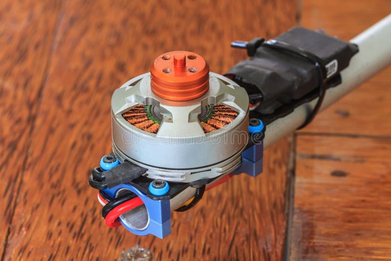 Electric Motor of a Small Size Stock Photo - Image of electric ...