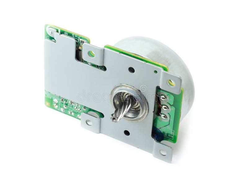 Electric Motor - Speed Control Motor with Printed Circuit Board Stock ...