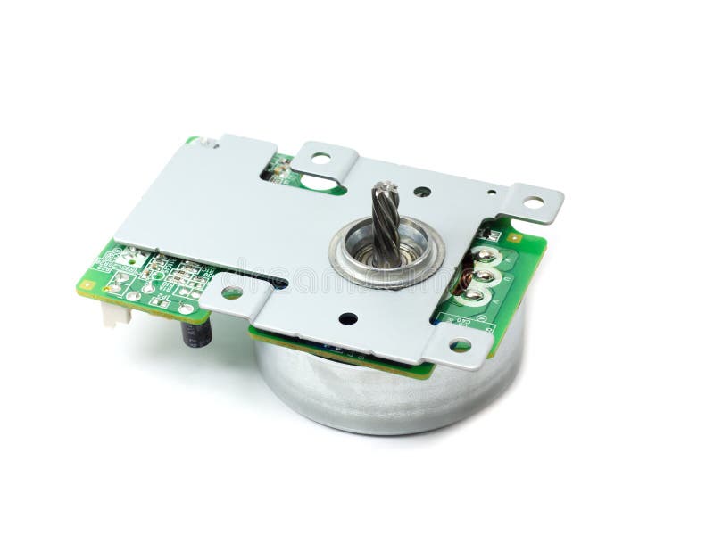 Electric Motor - Speed Control Motor with Printed Circuit Board Stock ...