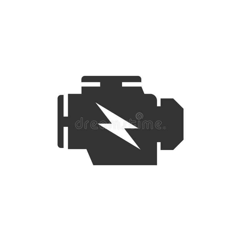 Electric motor symbol stock vector. Illustration of vehicle - 280652461