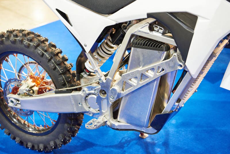 Electric motorcycle stock image. Image of transportation - 269398983