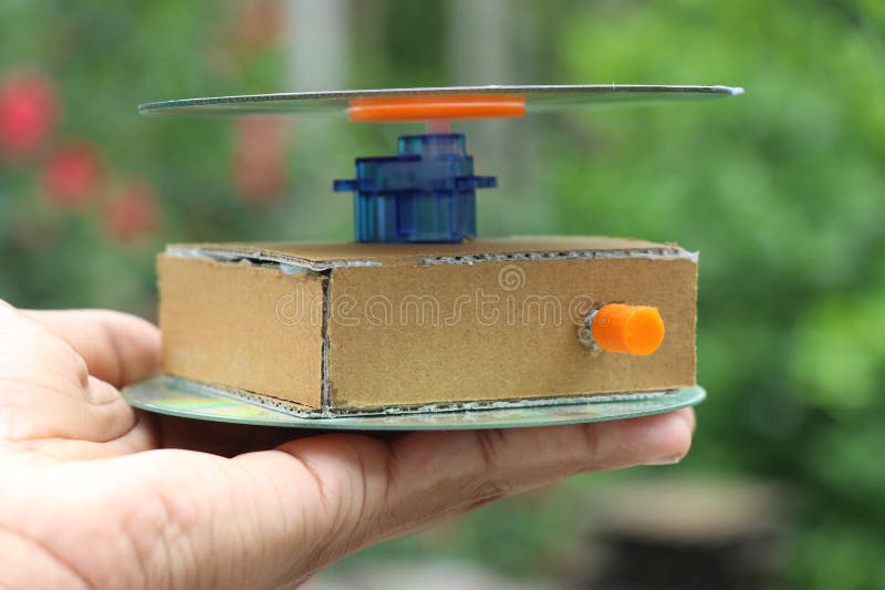 Electric Motorized Photography Turntable Held in the Hand. Rotatable ...