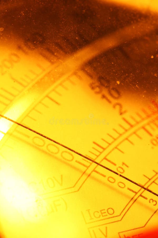 Electric multi meter stock photo. Image of kilowatt, electrical - 39461736