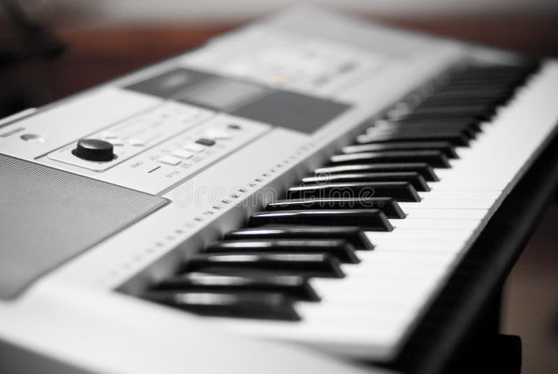 Electric music keybord stock photo. Image of sound, keyboard - 45522906