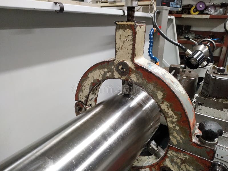 Electric Oil Pump for Cnc Machine Stock Image - Image of cutters ...