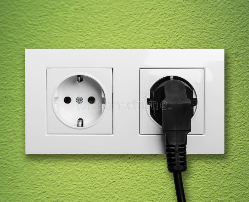 Electric outlet stock image. Image of electricity, connect - 43667869