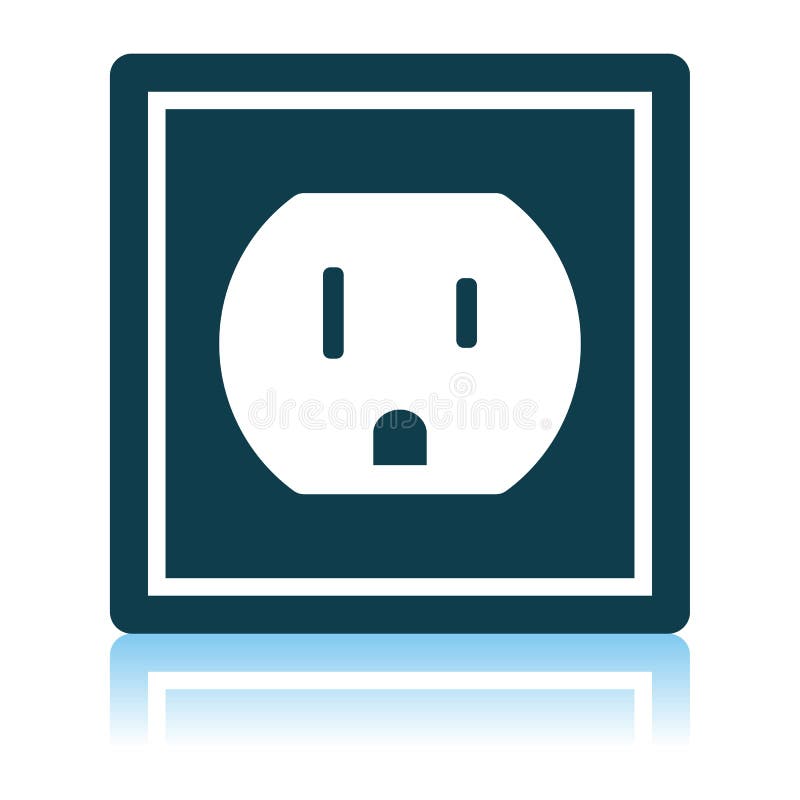 Electric Outlet Icon stock vector. Illustration of industrial - 149921619