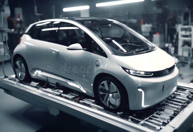 Electric Pack Battery Laboratory Car Ev Vehicle Cells Platform Science ...