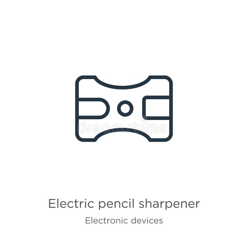 Pencil Sharpener Outline Stock Illustrations – 1,650 Pencil Sharpener ...