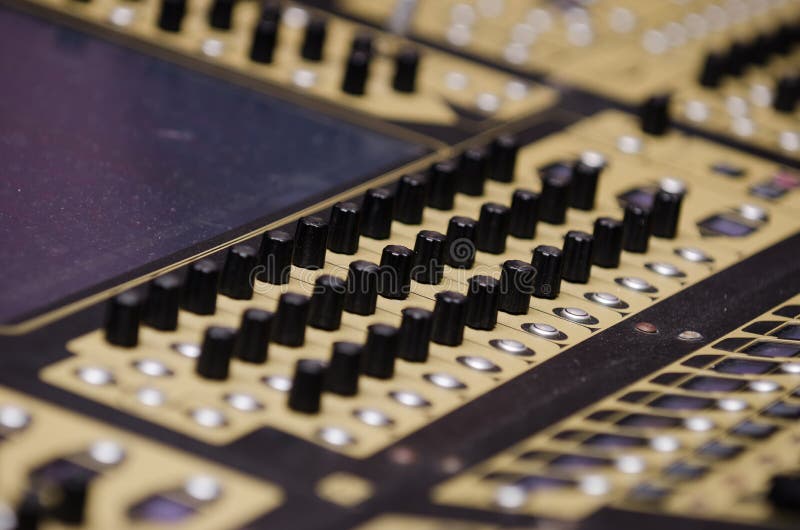 Electric piano synthesizer stock image. Image of fingerboard - 37228457