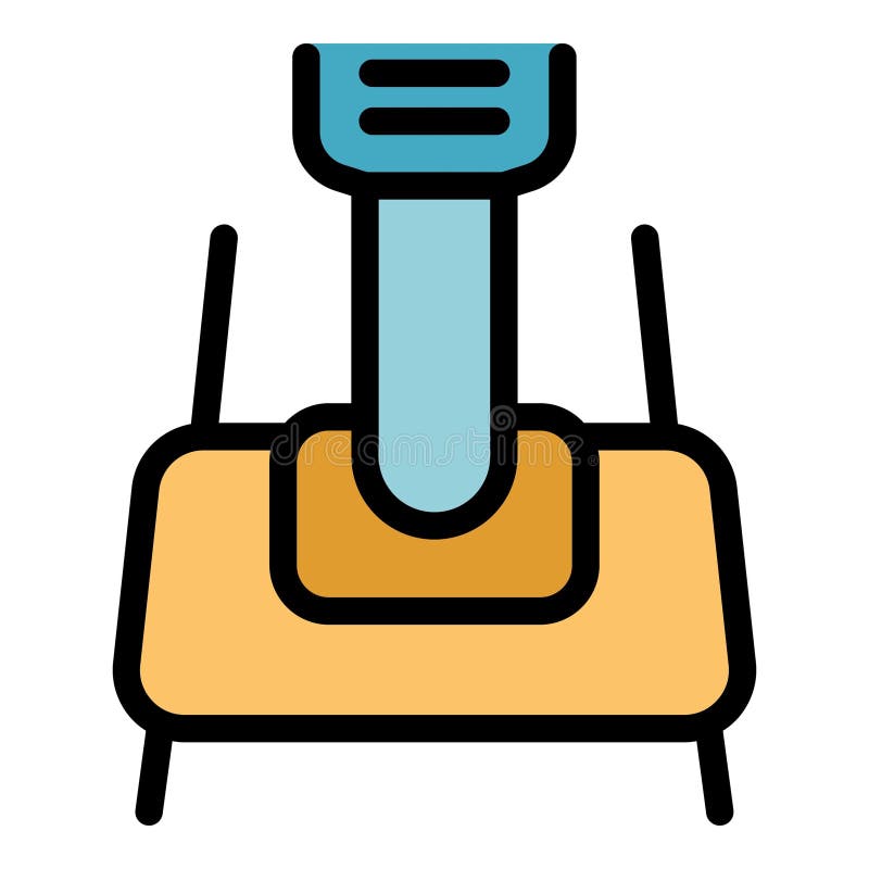 Electric Pile Driver Vibrating Concrete Column Foundation Stock Vector ...