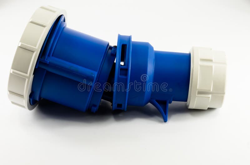 Electric Plastic Power Plug and Various Sockets with Cap Isolate Stock ...