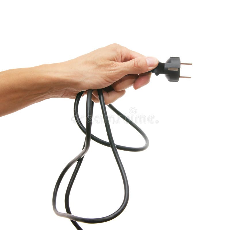 Electric plug stock image. Image of connection, close - 15080697