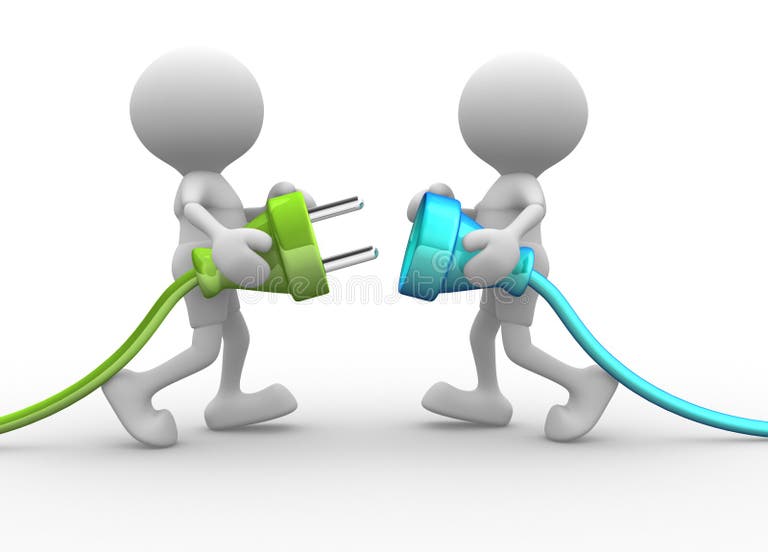 Electric plug stock illustration. Illustration of design - 26601761