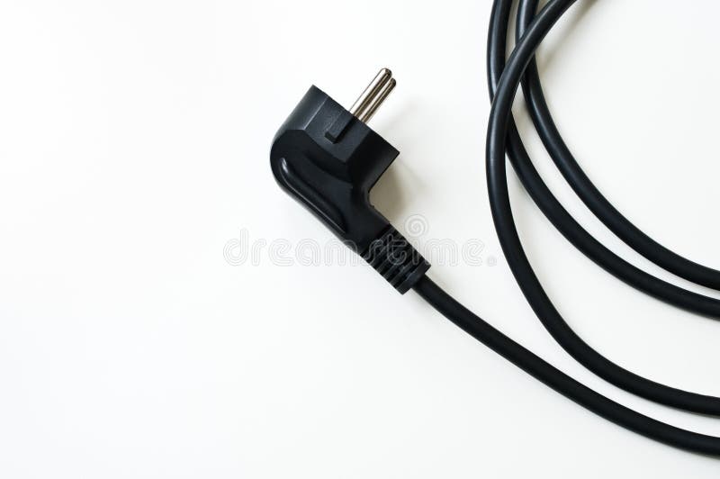 Electric plug stock photo. Image of isolated, curve - 116259476