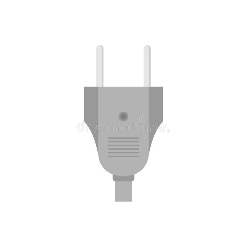 Electric Plug Flat Design Vector Illustration. Wire Plug and Socket ...