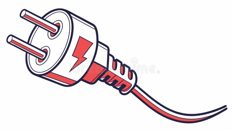 Electric Plug Illustration, Power and Electricity, Connection Point ...