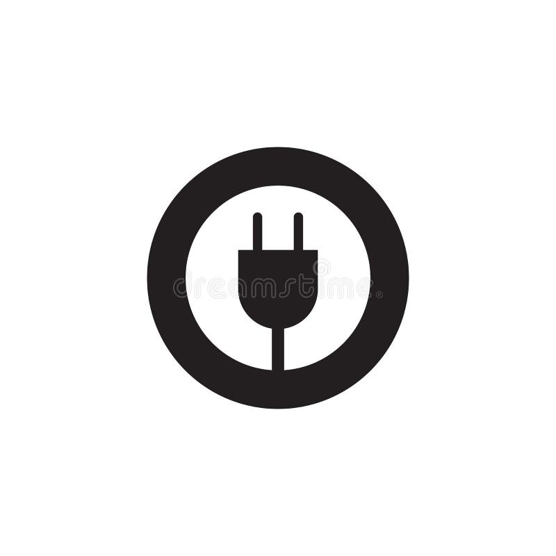 Electric Plug in Logo Design Vector Template Stock Vector ...