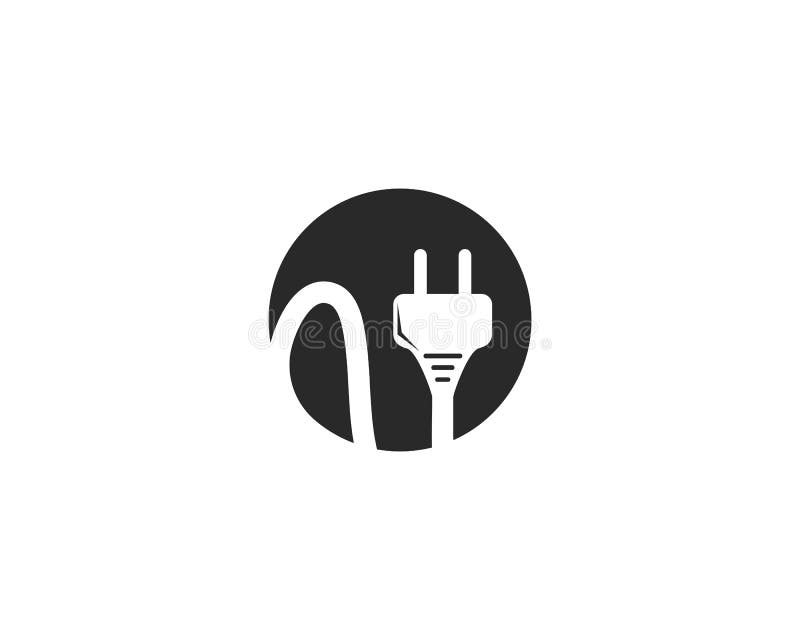 Electric Plug logo vector stock vector. Illustration of equipment ...