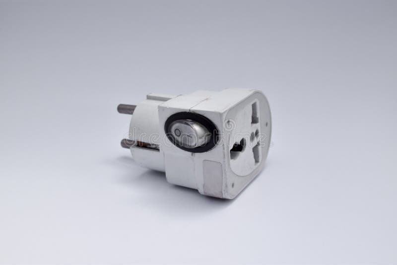 Electric Plug with on Off Button on Stock Photo - Image of electricity ...